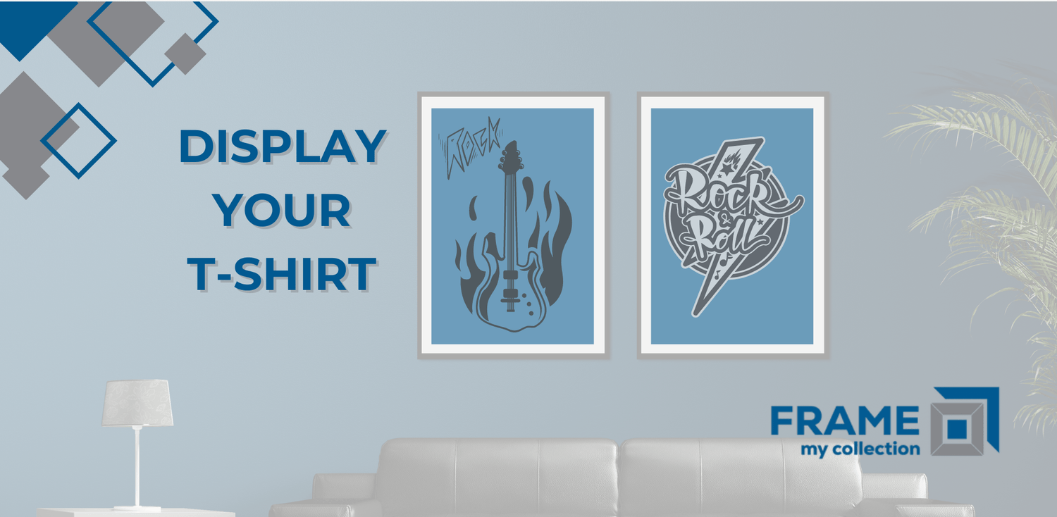 News - How to Easily Display a T-shirt in a Frame - Frame My Coll...