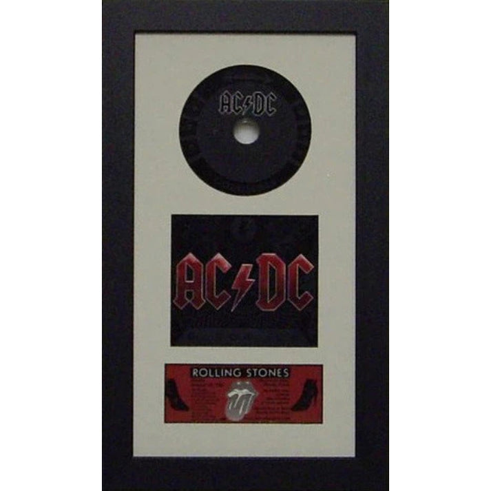 CD Frame with Insert / Booklet and Ticket – Frame My Collection LLC