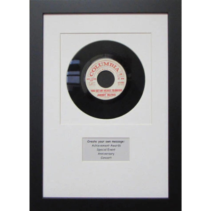 7" 45 Vinyl Record Frame -Personalized – Frame My Collection LLC