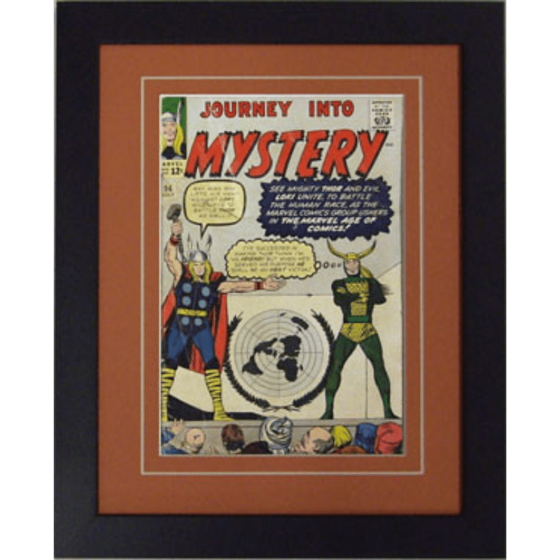 Comic Book Frame with Mat - Frame My Collection LLC