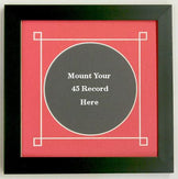 7" 45 Vinyl Record Frame - Frame My Collection LLC