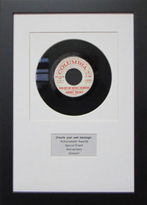 7" 45 Vinyl Record Frame with Personalized Message – Frame My ...