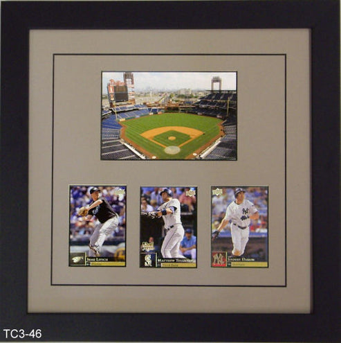 Trading Card Frame with Photo that holds three sports car...