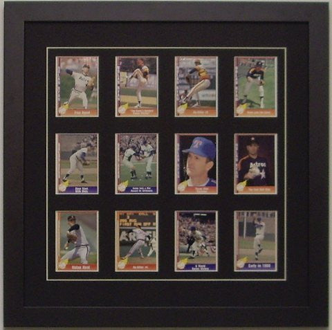 Twelve Trading Cards Frame - Frame My Collection LLC