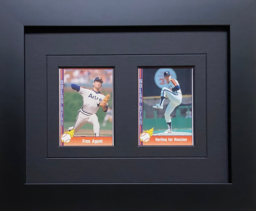 Two Trading Cards Frame - Frame My Collection LLC