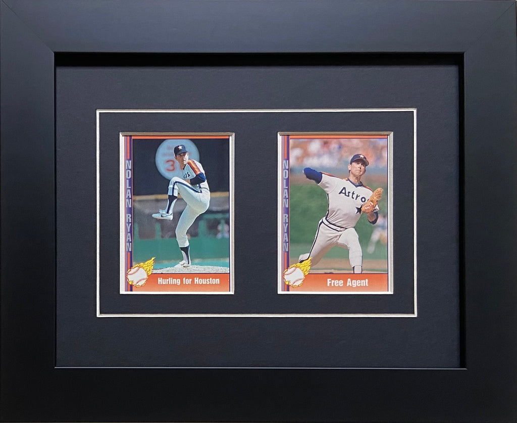 Two Trading Cards Frame - Frame My Collection LLC