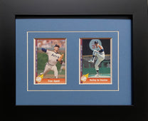 Two Trading Cards Frame – Frame My Collection LLC