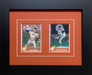 Two Trading Cards Frame – Frame My Collection LLC