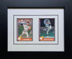 Two Trading Cards Frame - Frame My Collection LLC