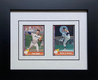Two Trading Cards Frame – Frame My Collection LLC