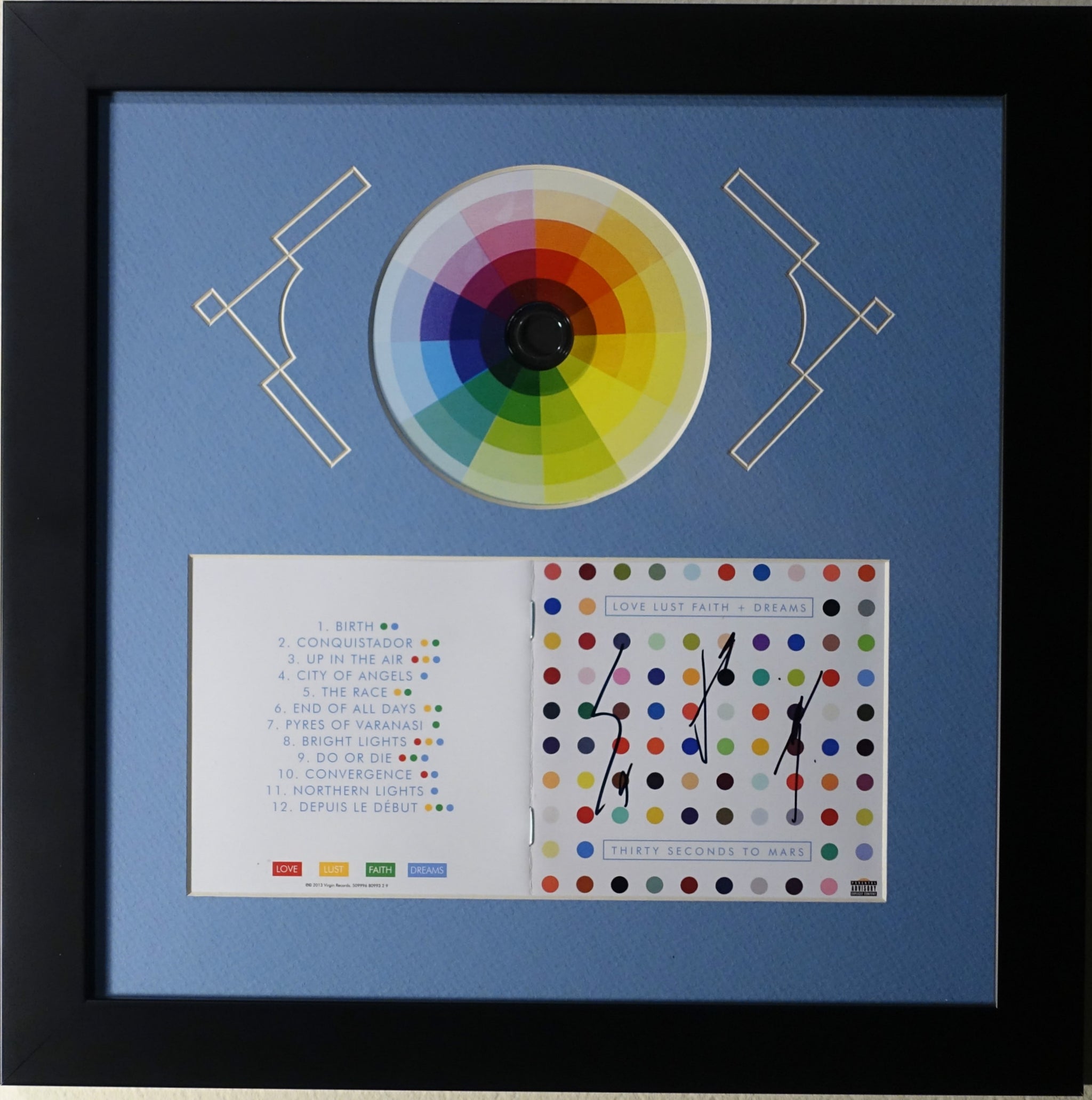 CD Frame with Double Insert / Booklet – Frame My Collection LLC