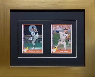 Two Trading Cards Frame - Frame My Collection LLC