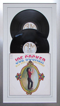 12" LP Double Vinyl Record Album Frame with Sleeve,