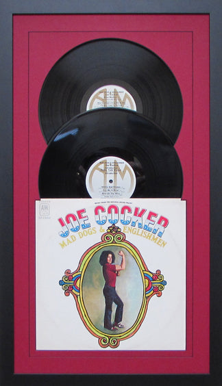 12" LP Double Vinyl Record Album Frame with Sleeve,