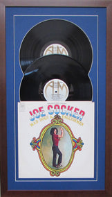 12" LP Double Vinyl Record Album Frame with Sleeve,