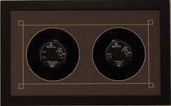 7" 45 Double Vinyl Record Frame – Frame My Collection LLC