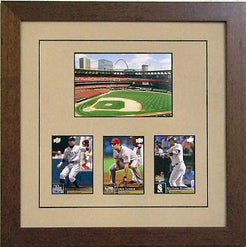 Trading Card Frame with Photo that holds three sports car...
