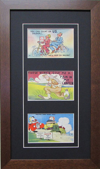 Three Postcards Frame – Frame My Collection LLC